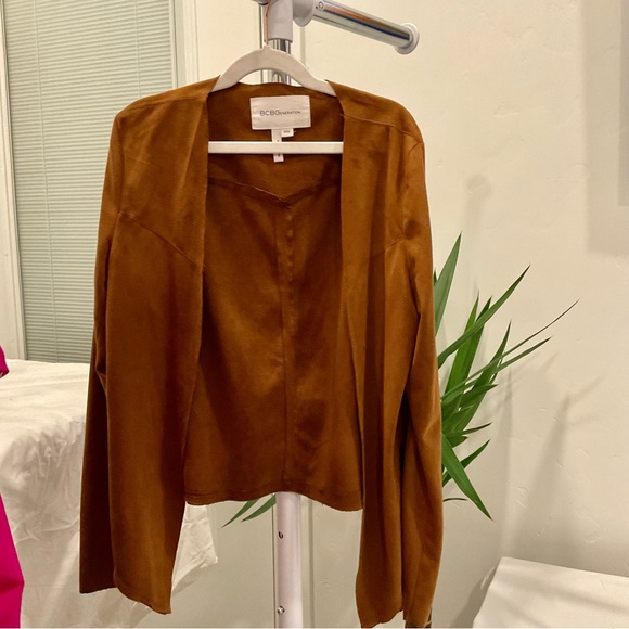 BCBG | Jackets & Coats | Stylish Bcbg Brown Slim Fit Coat | Poshmark